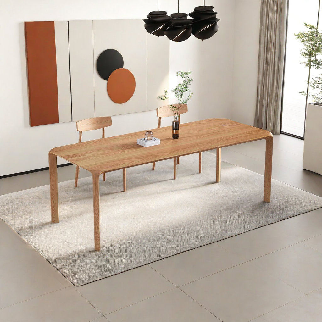 Hokku Designs Mikiya Rectangular Dining Table | Wayfair