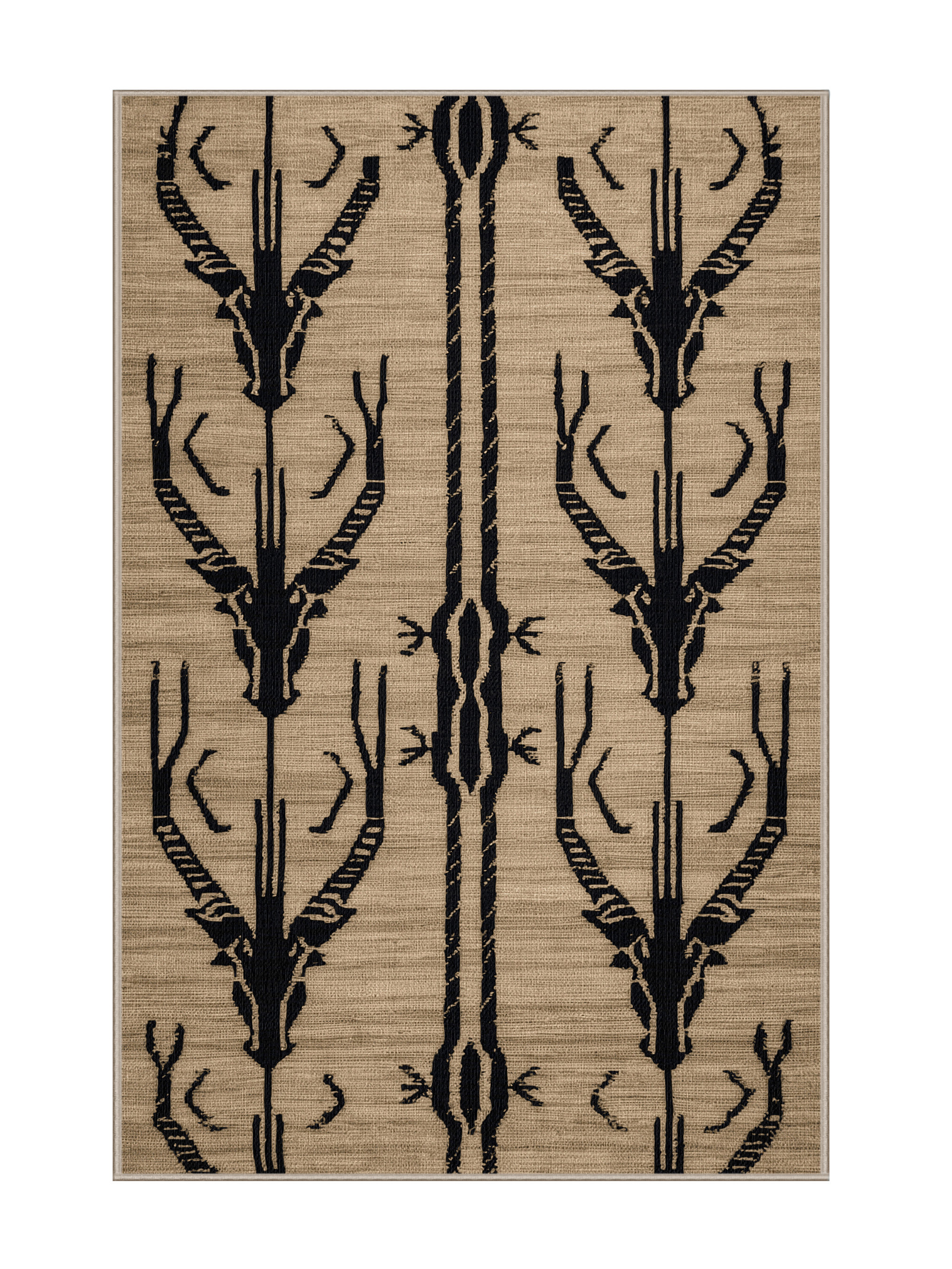Dakota Fields Washable Oryx Wildlife Area Rug | Wayfair