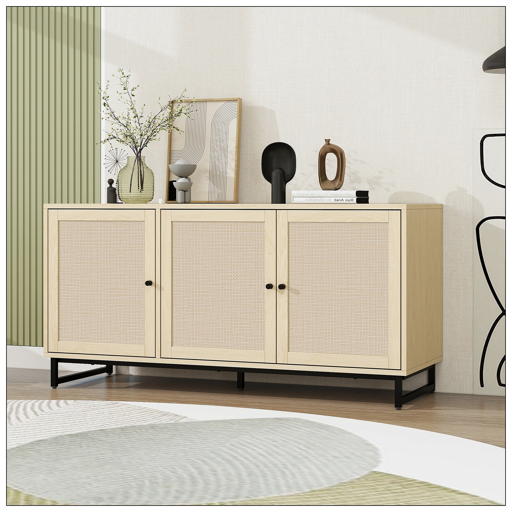 Mercer41 Armoire d'appoint Jaheir - Wayfair Canada