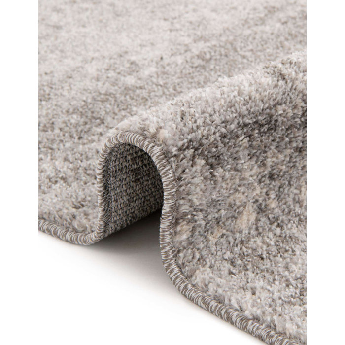 Wade Logan® Croslin Performance Gray Rug & Reviews | Wayfair