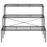 Arlmont & Co. 3 Tier Outdoor Metal Heavy Duty Modern For Multiple Plant ...