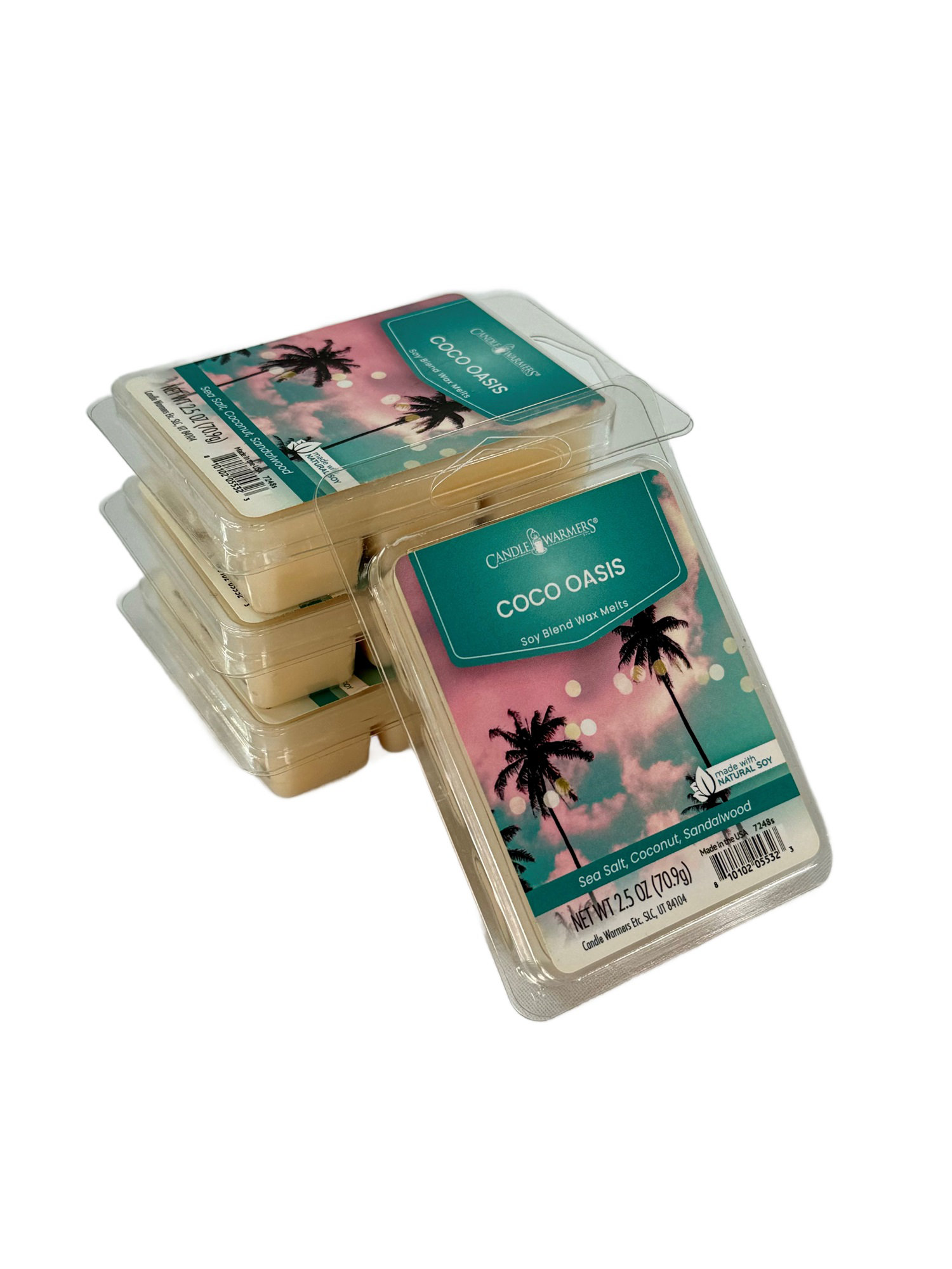 Candle Warmers Warmers Coco Oasis Scented Wax Melt Set - Wayfair Canada