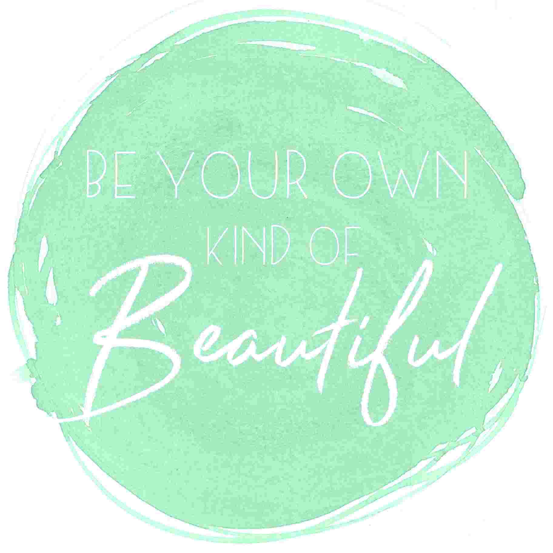 Trinx Be Beautiful Mint Circle - Wrapped Canvas Textual Art | Wayfair