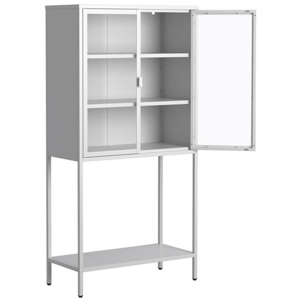 Latitude Run® Arzate 59"H Basic Storage System Metal Storage Cabinet ...