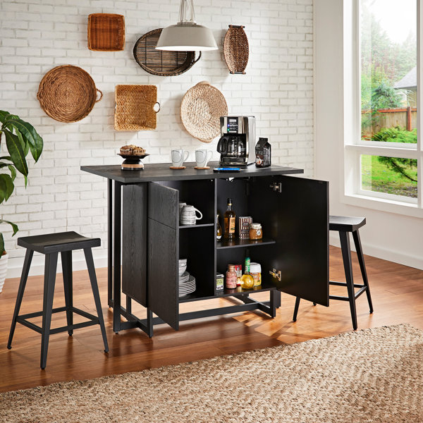 Trent Austin Design® Purkey Kitchen Island with Solid + Manufactured ...