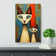 Marlow Home Co. Siamese Cat Dadaism No.2 - No Frame Art Prints ...