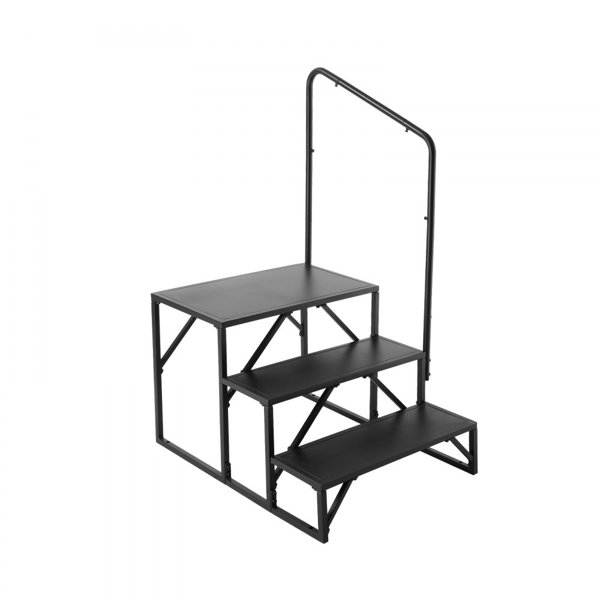 17 Stories RV Steps, 3-Step RV Stairs, 440 LBS Load Capacity, Thickened ...