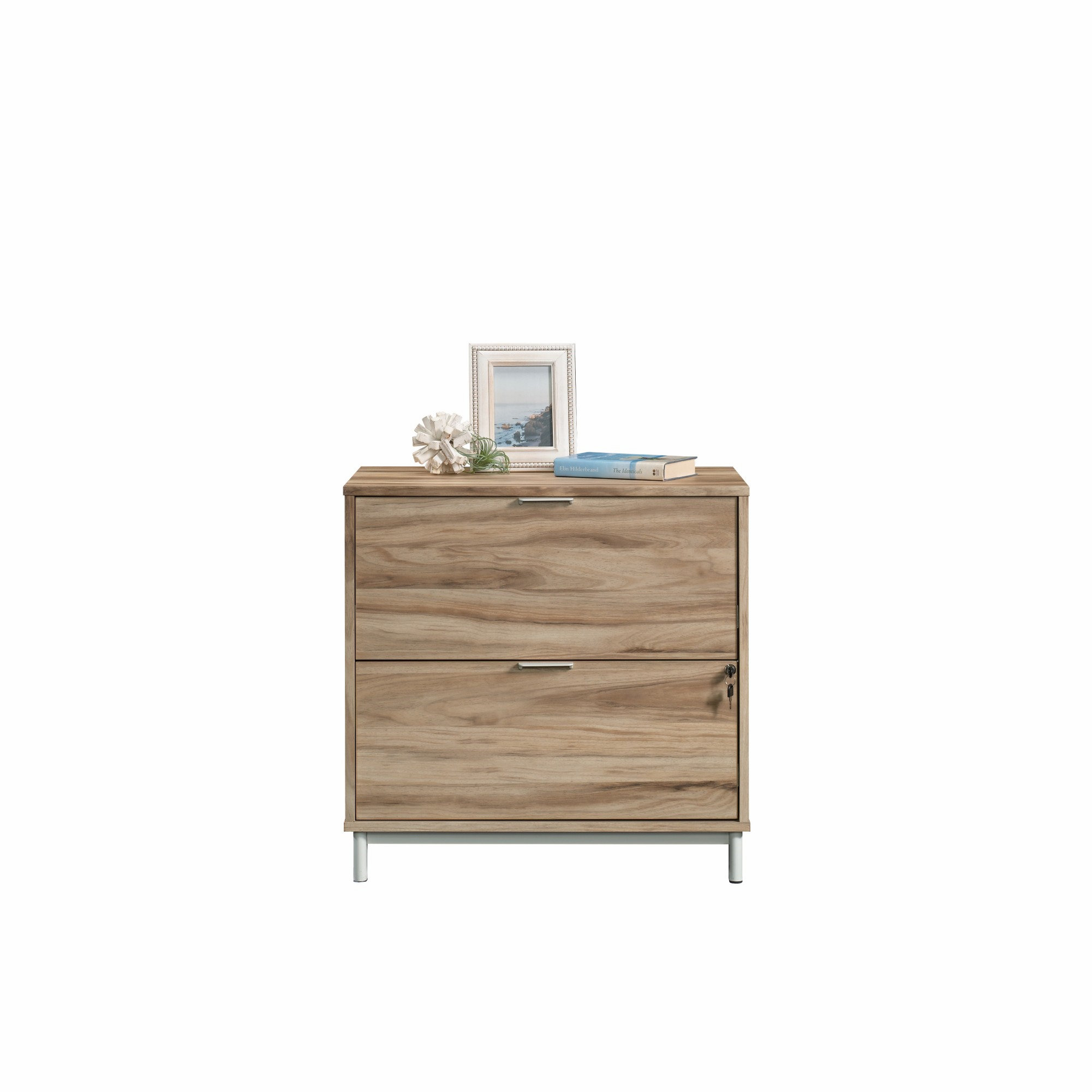 Wrought Studio™ Contemporary Style Filing Cabinet With Metal Legs | Wayfair