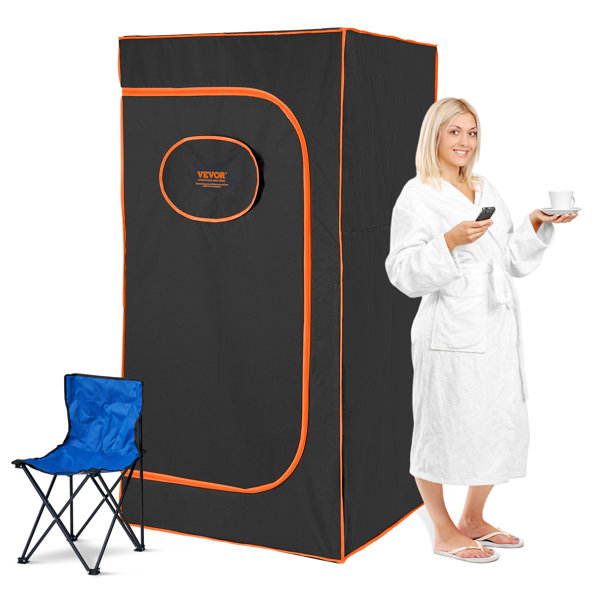 VEVOR Portable FAR Infrared Sauna with Remote Control | Wayfair