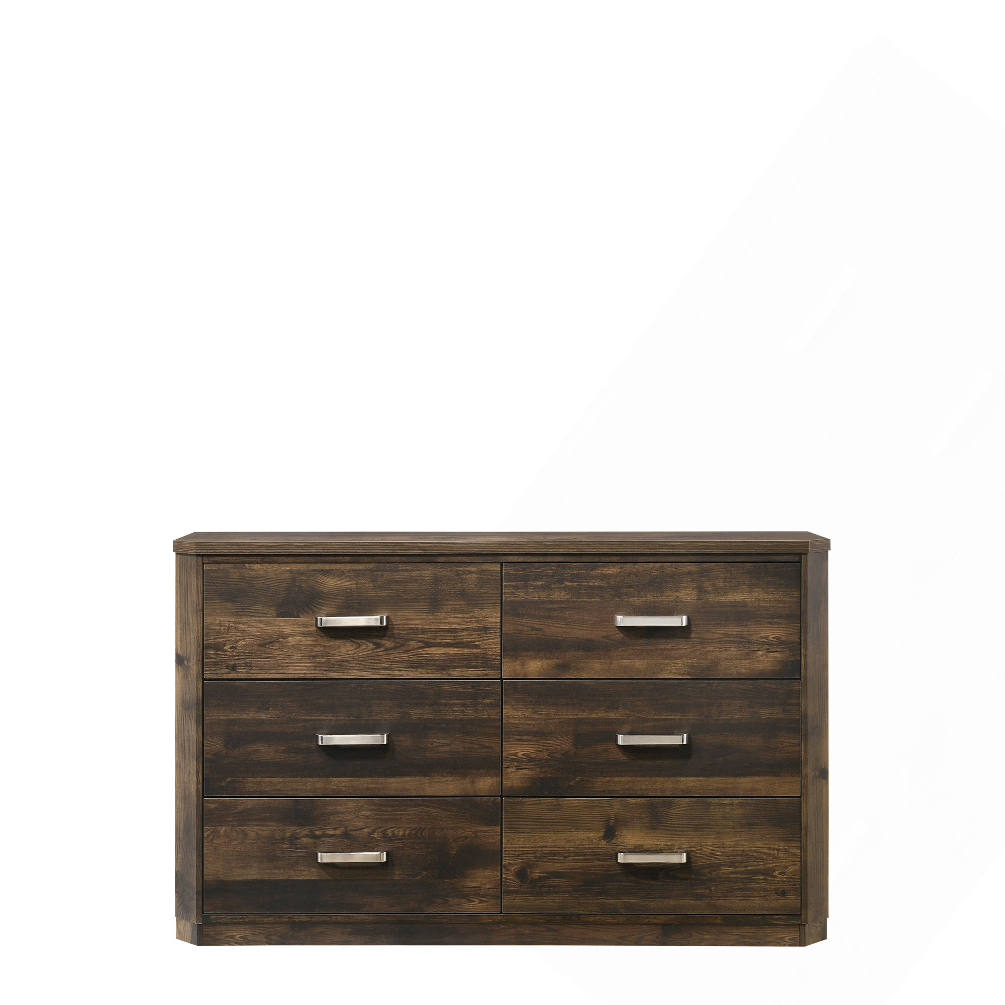 17 Stories Elettra Rustic Walnut Finish Dresser | Wayfair