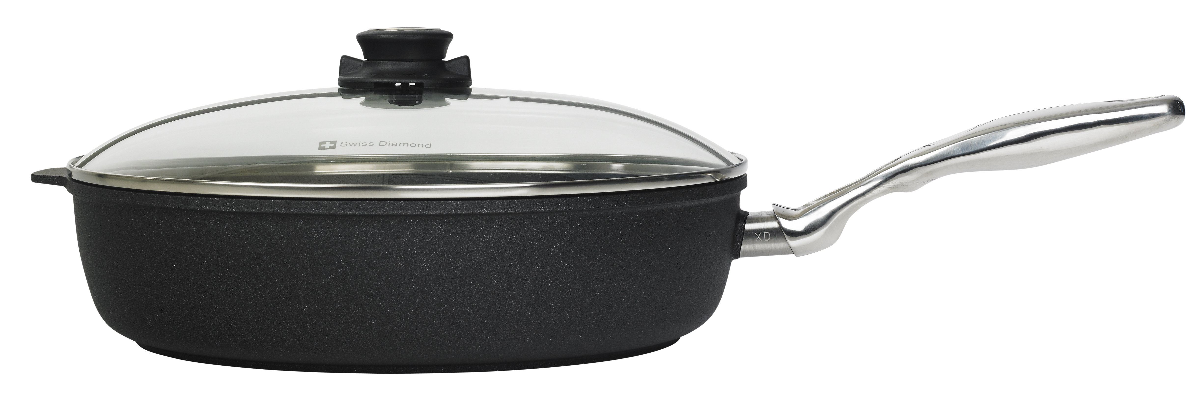 Swiss Diamond Induction Saute Pan with Lid | Wayfair