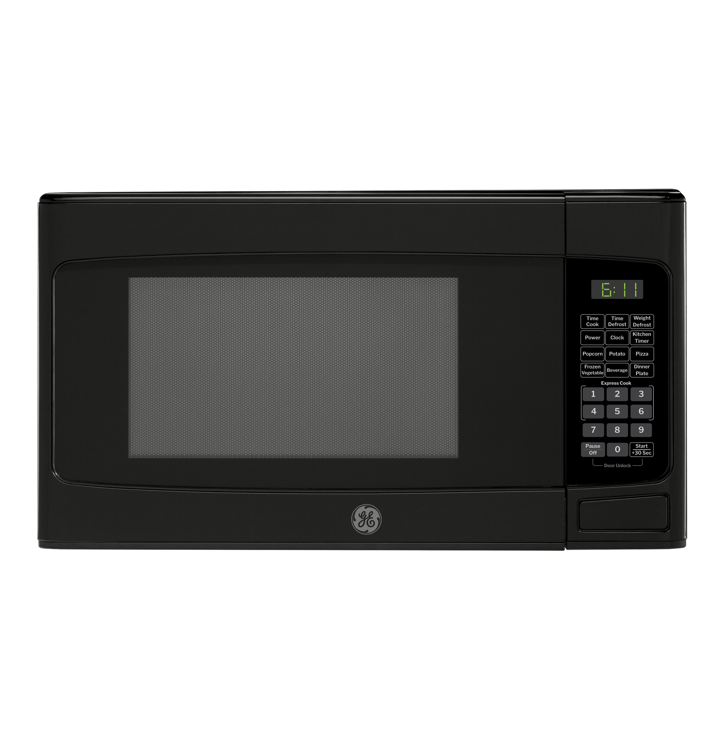 GE Appliances GE 1.1 Cu. Ft. Capacity Countertop Microwave Oven ...
