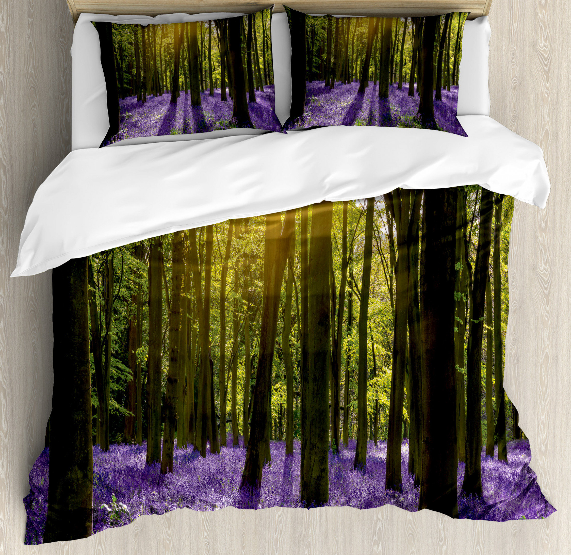 Ambesonne Woodland Duvet Cover Set | Wayfair