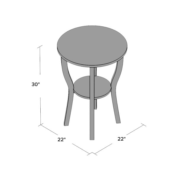 Red Barrel Studio® Applonia End Table & Reviews | Wayfair