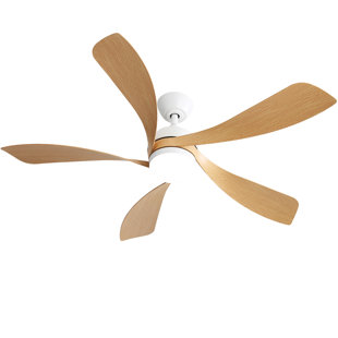 White & Cream Ceiling Fans With Lights You'll Love | Wayfair