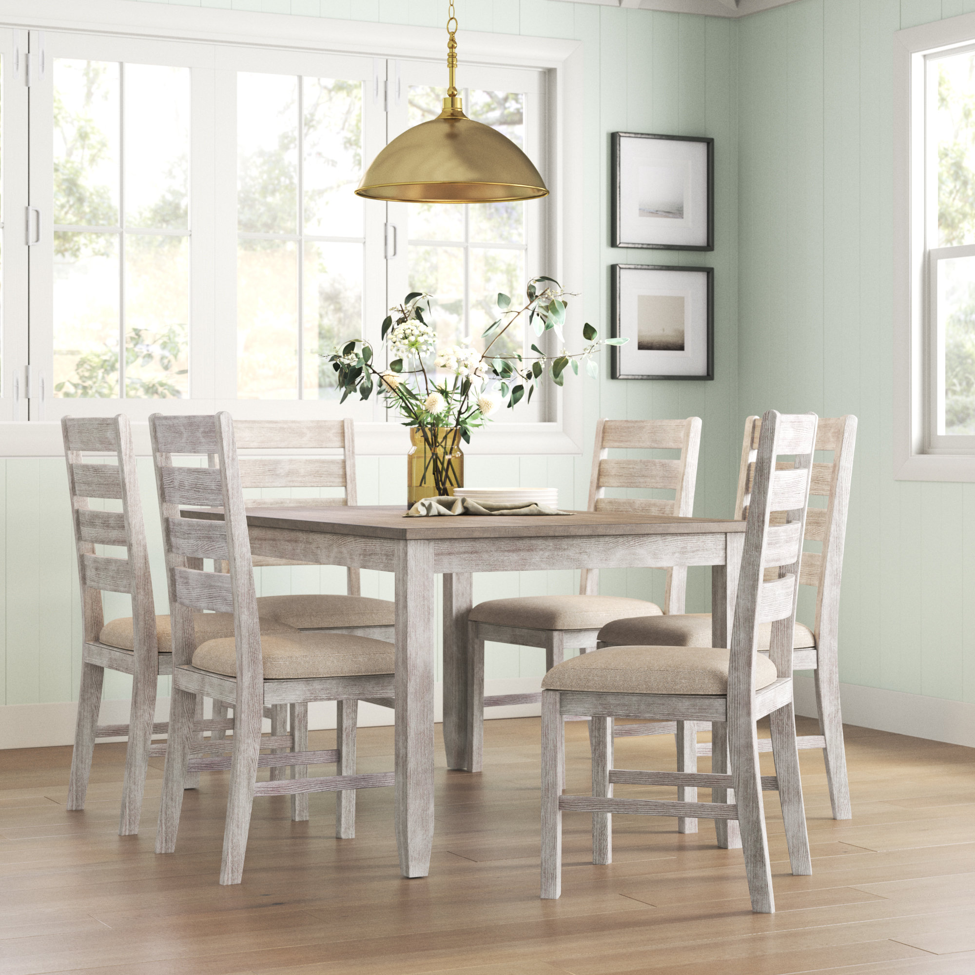 Sand & Stable™ Mereworth 7 - Piece Dining Set & Reviews - Wayfair Canada