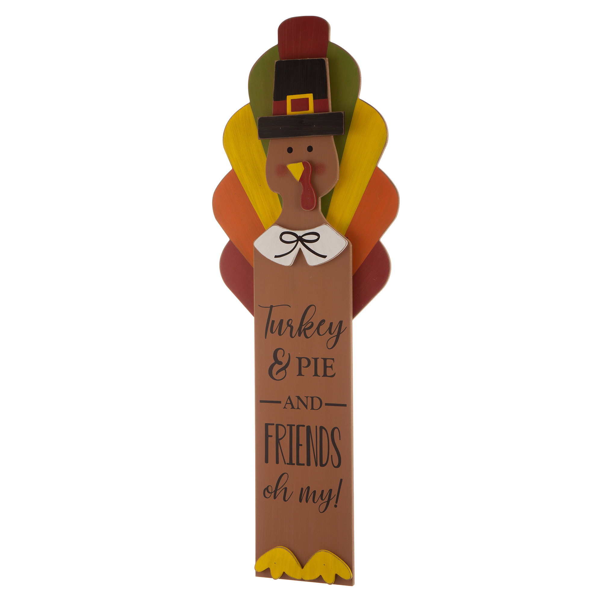 The Holiday Aisle® Wooden Turkey Porch Sign & Reviews | Wayfair