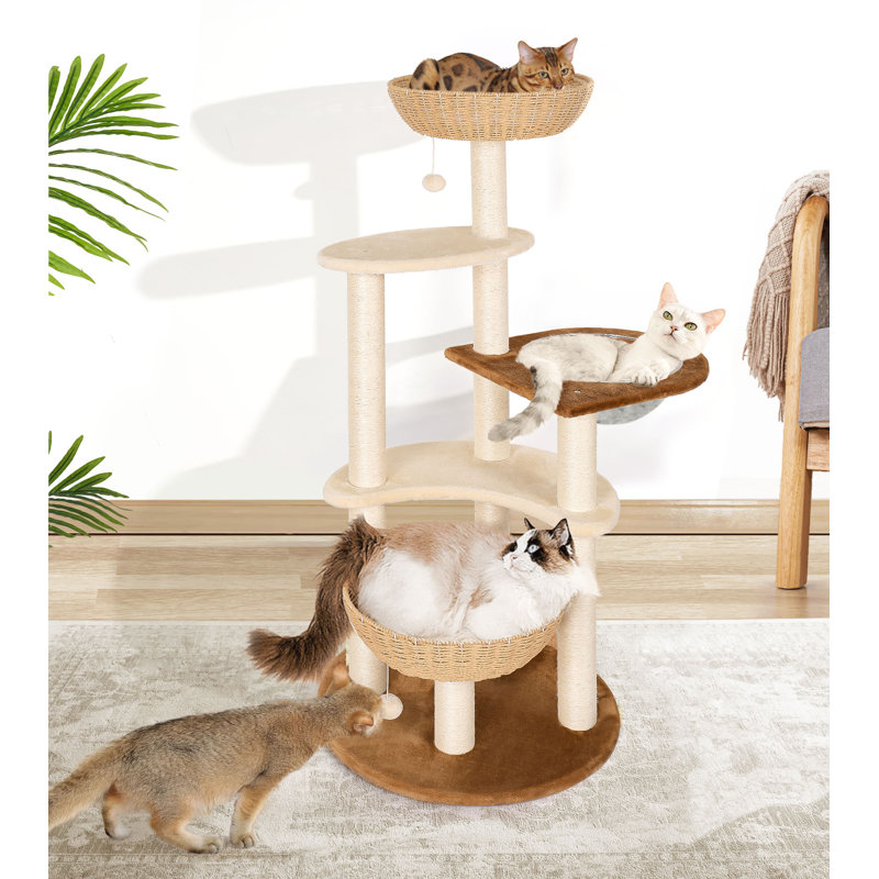 Tucker Murphy Pet™ 54'' H Donough Cat Tree & Reviews - Wayfair Canada