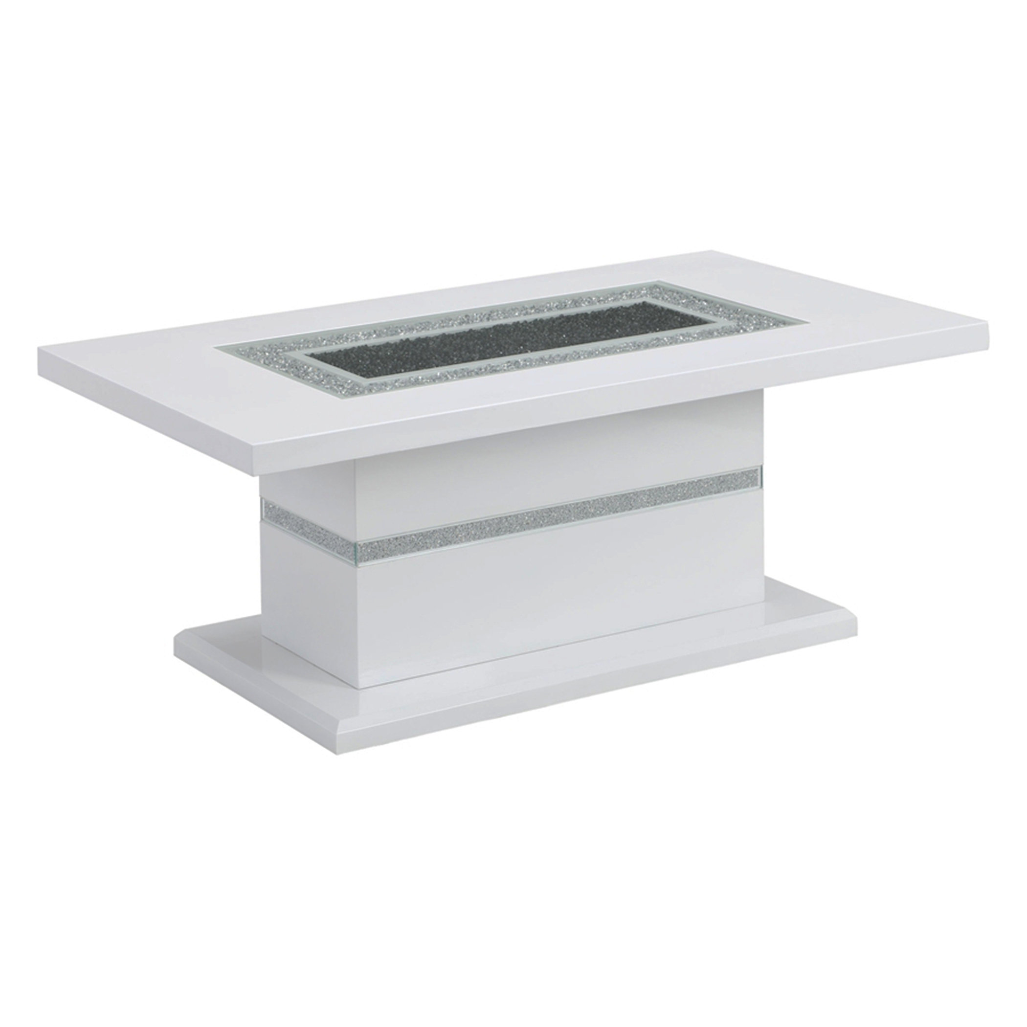 Orren Ellis ARIYA WHITE COFFEE TABLE | Wayfair