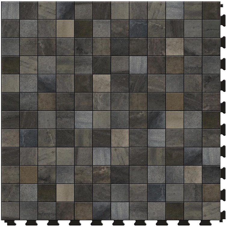 Perfection Floor Tile Master Mosaic 5'' Thick 20'' W x 20'' L Vinyl ...