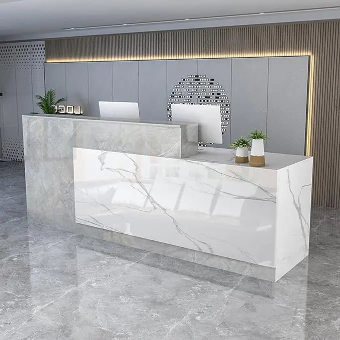 Glamour Furnishings Cashier Reception Desks And Counters - Wayfair Canada