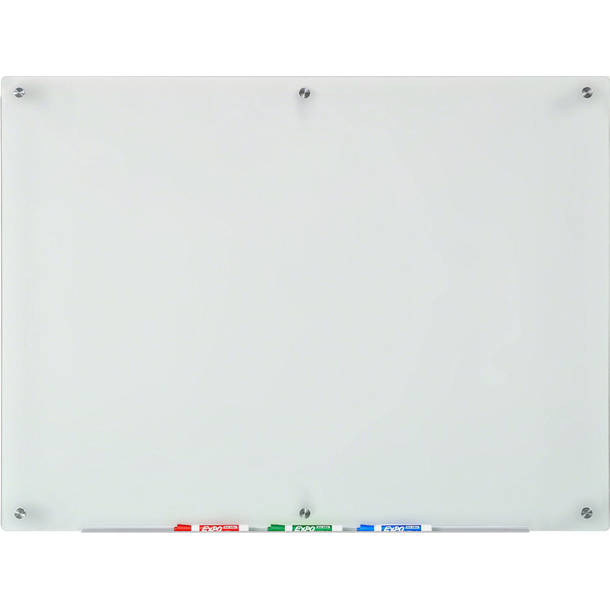 Audio-Visual Direct Wall Glass Magnetic Glass Board & Reviews | Wayfair