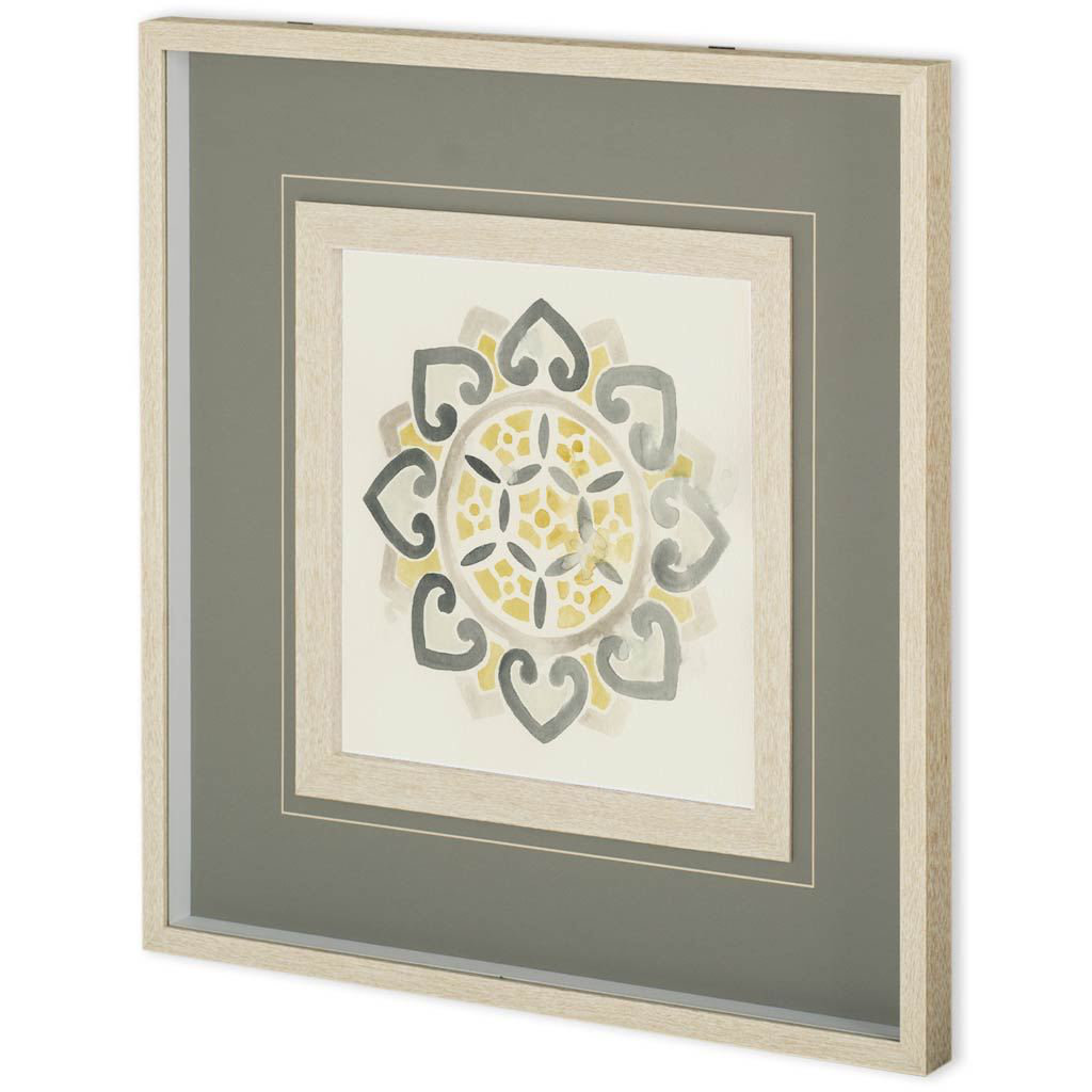 Wildon Home® Modern Medallions IV Framed On Paper Print | Wayfair