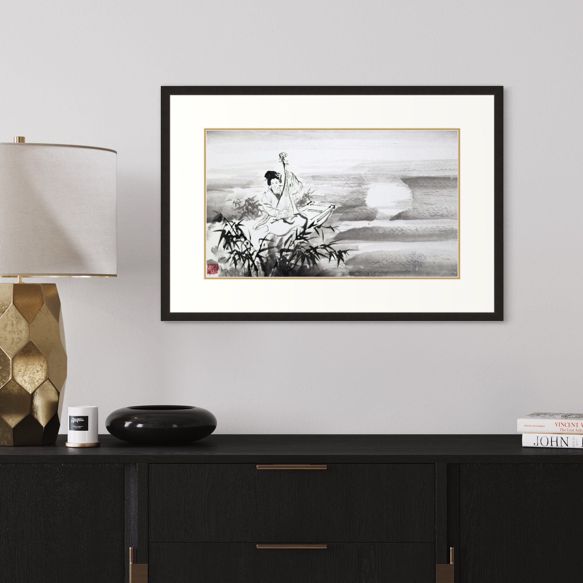 Luminance Arts Moonlit Melody on the River by Chen Xiaoping | Wayfair