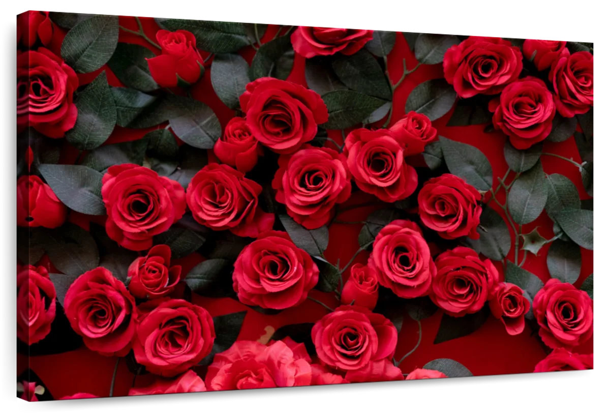 Lark Manor™ Harnek Artificial Red Roses | Wayfair