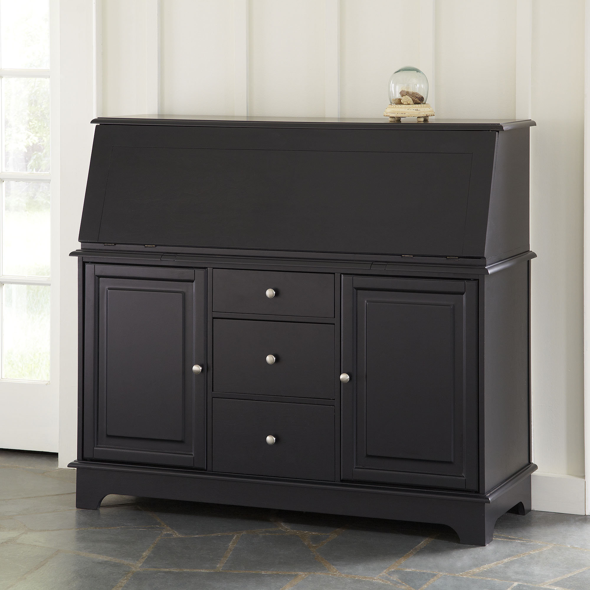 Lark Manor™ Roxie Trumble Secretary Desk with Hutch & Reviews | Wayfair