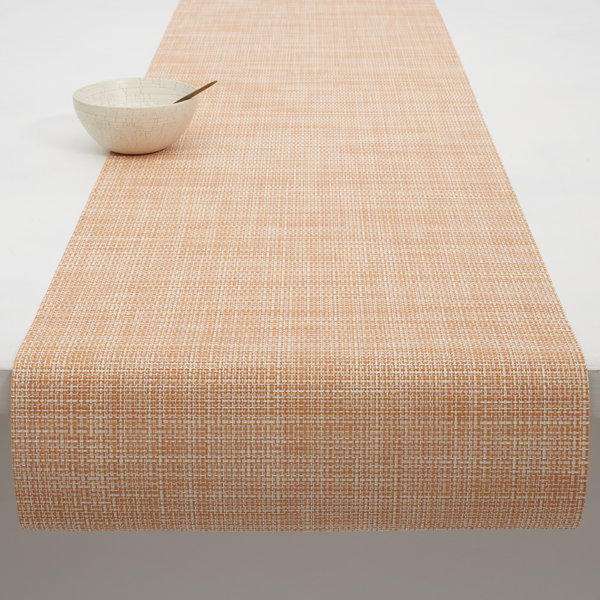 Chilewich Easy Care Mini Basketweave Table Runner & Reviews | Birch Lane