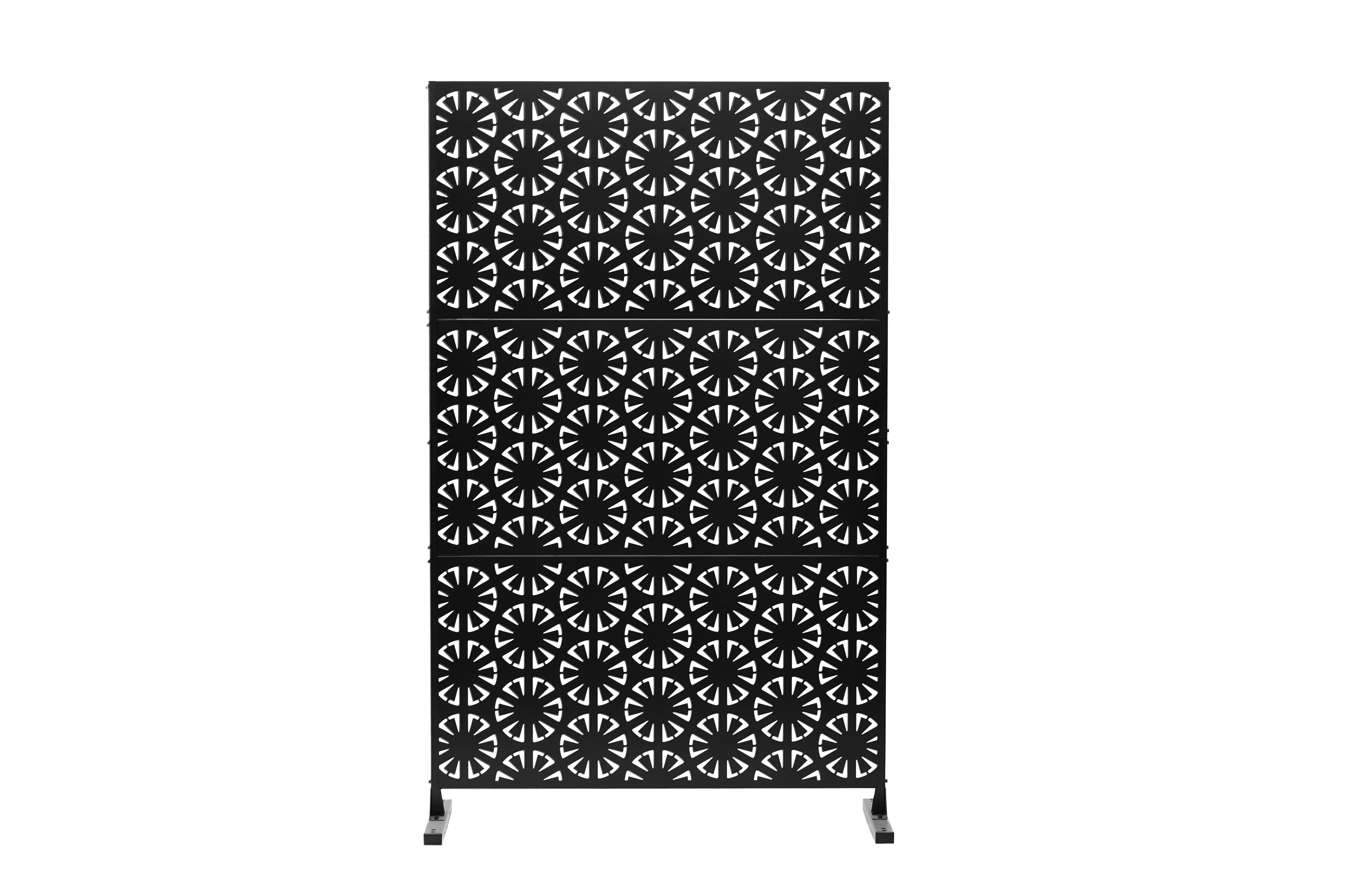 EASCOM 71.5H"X47.2"W Patio Outdoor Privacy Screen Panel Freestanding ...