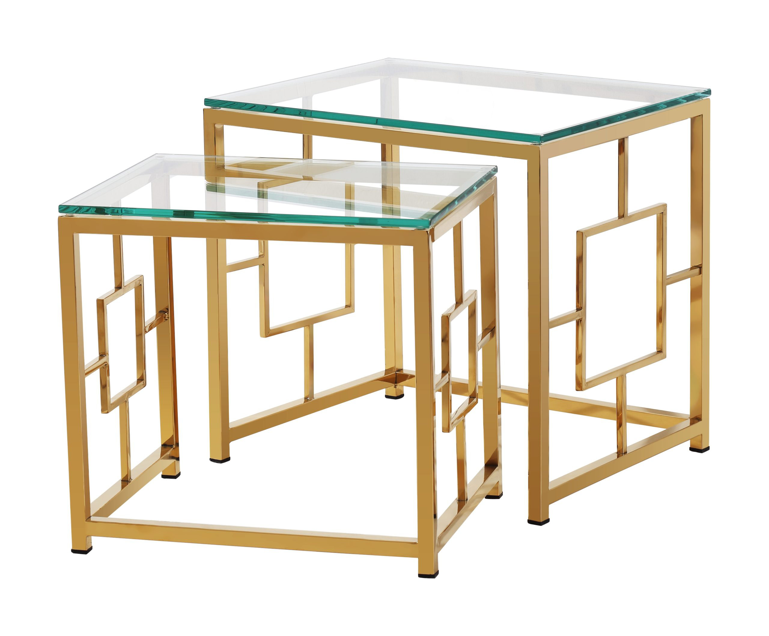 Everly Quinn Alsup 2 Piece Nesting Tables | Wayfair