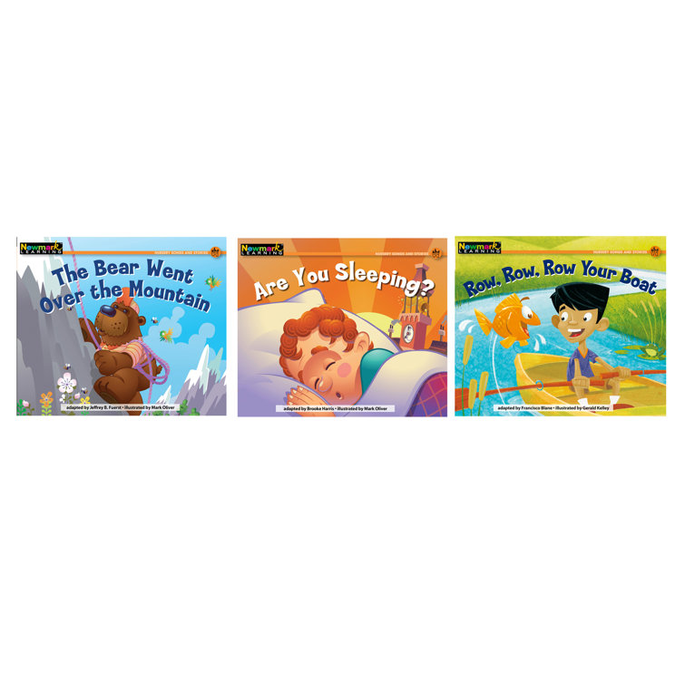 Newmark Learning 12 Piece Rising Readers Leveled Books Nursey Rhyme ...