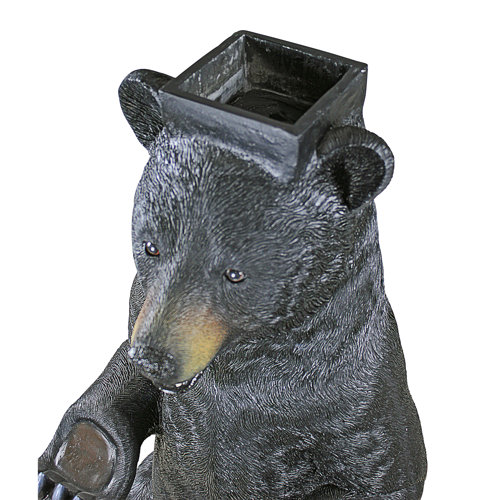 Design Toscano Postal Bear Mailbox Post Sleeve Statue & Reviews | Wayfair