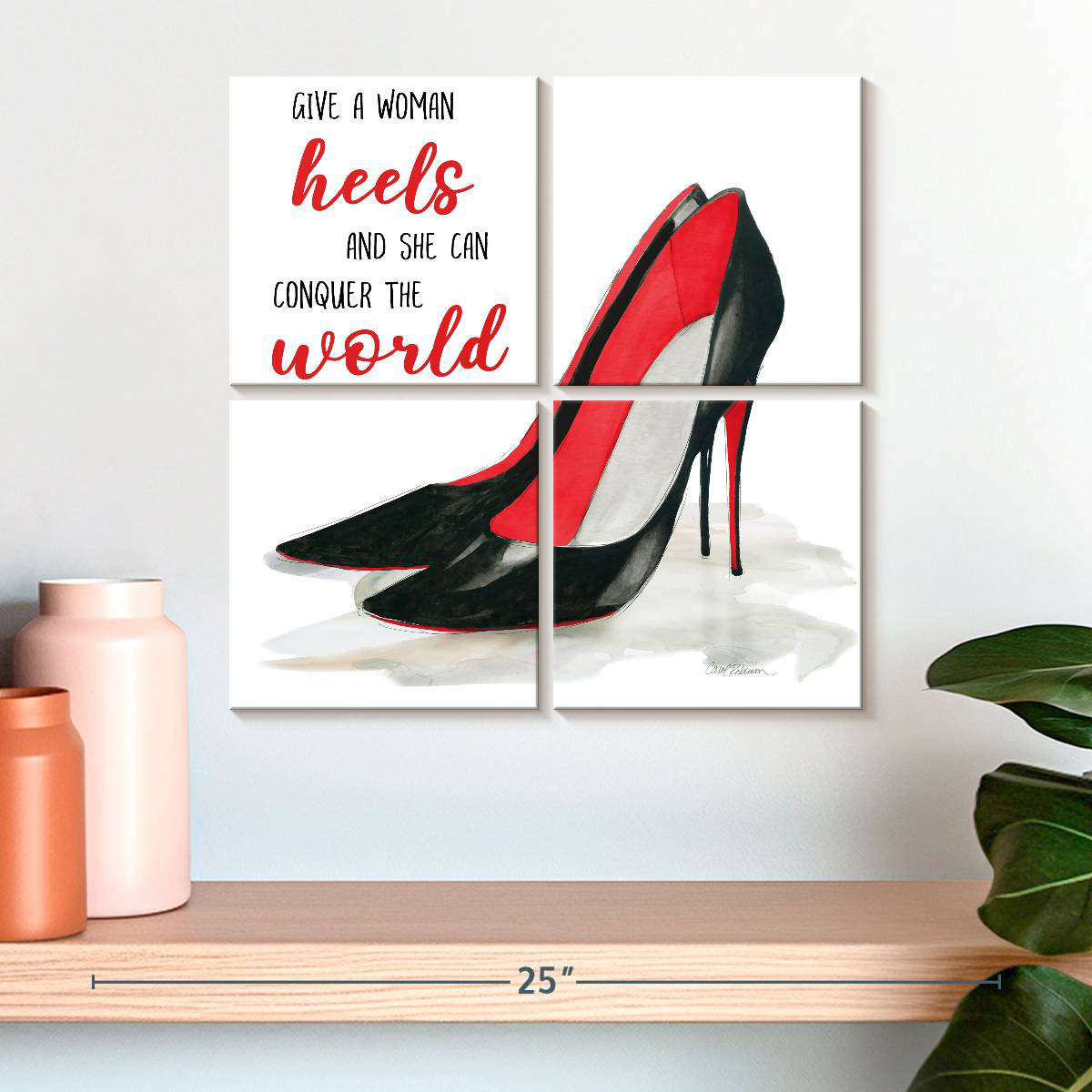 Ebern Designs Tergel Conquer Heels | Wayfair