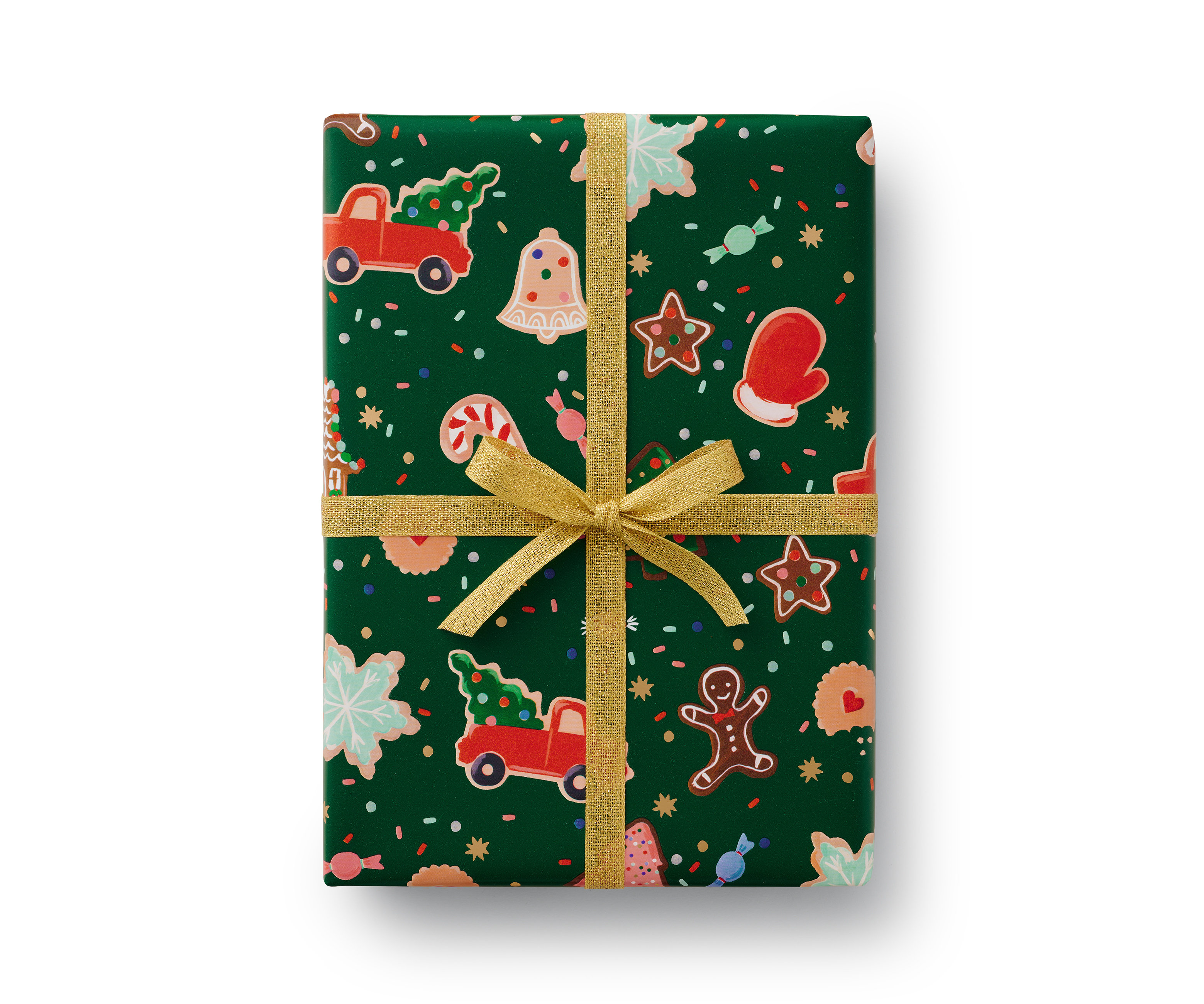 Rifle Paper Co. Christmas Cookies Continuous Wrapping Roll | Wayfair