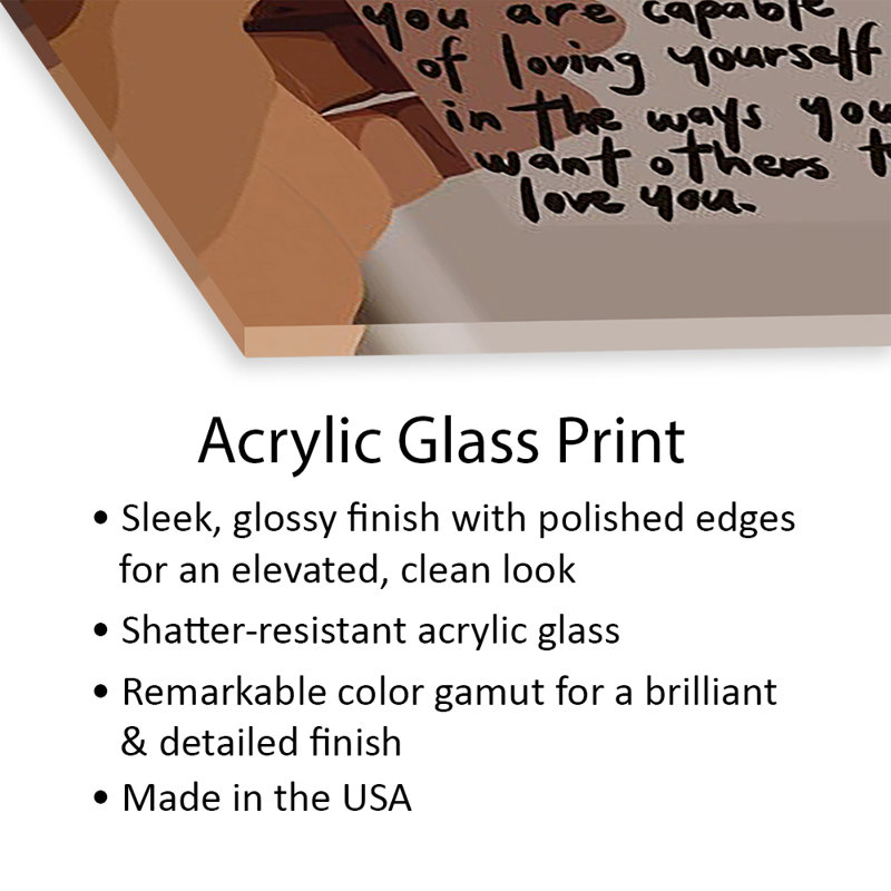 Latitude Run® Alex Elle by Artpce - Unframed Textual Art | Wayfair