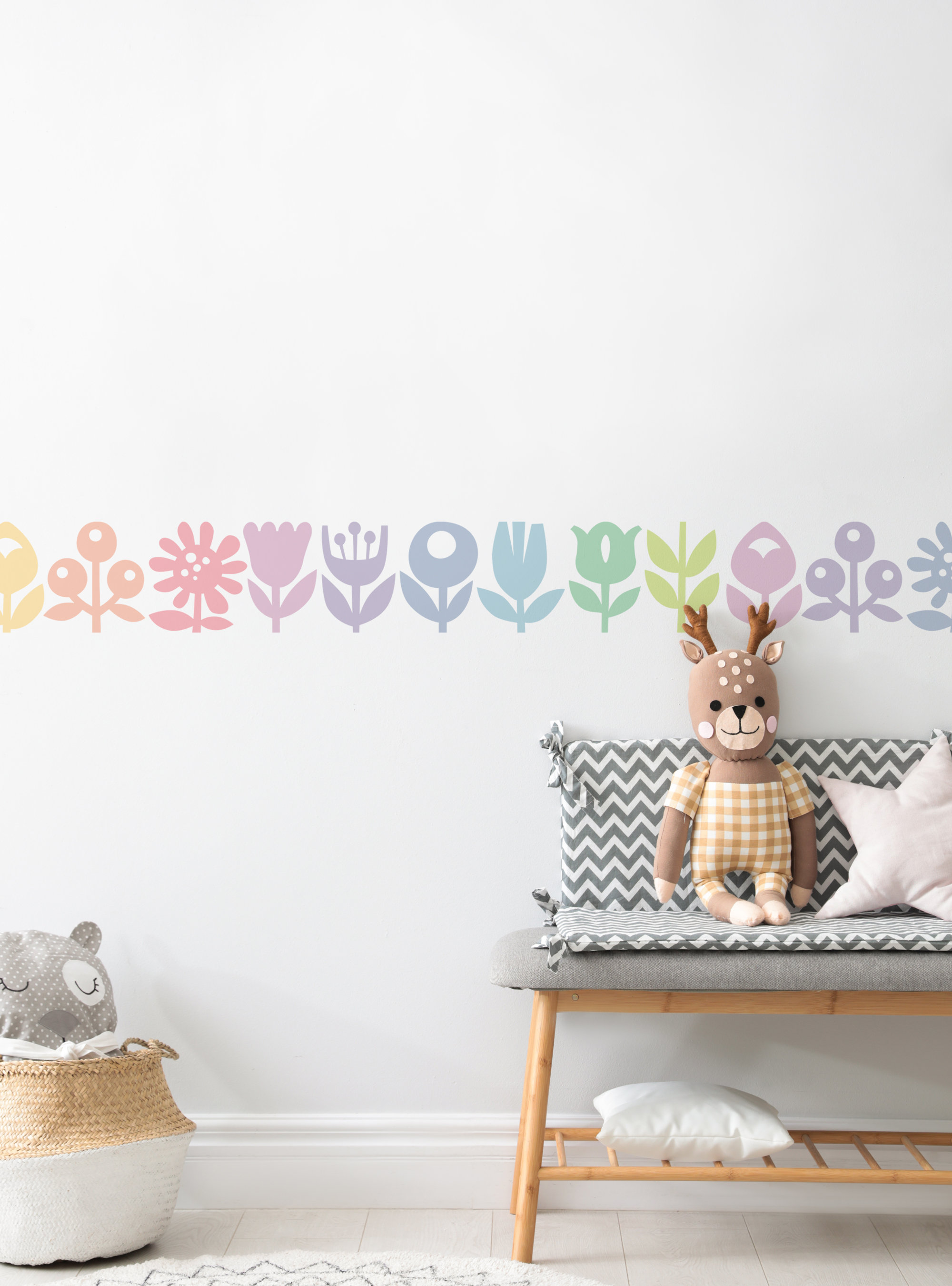 Harriet Bee Fun Flower Vinyl Peel And Stick Stickers | Wayfair