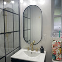 Kohler Essential Capsule Wall Mirror, Bathroom/Vanity Mirror with Frame ...