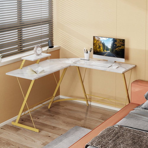 Gold Desks, White & Gold Desks You'll Love