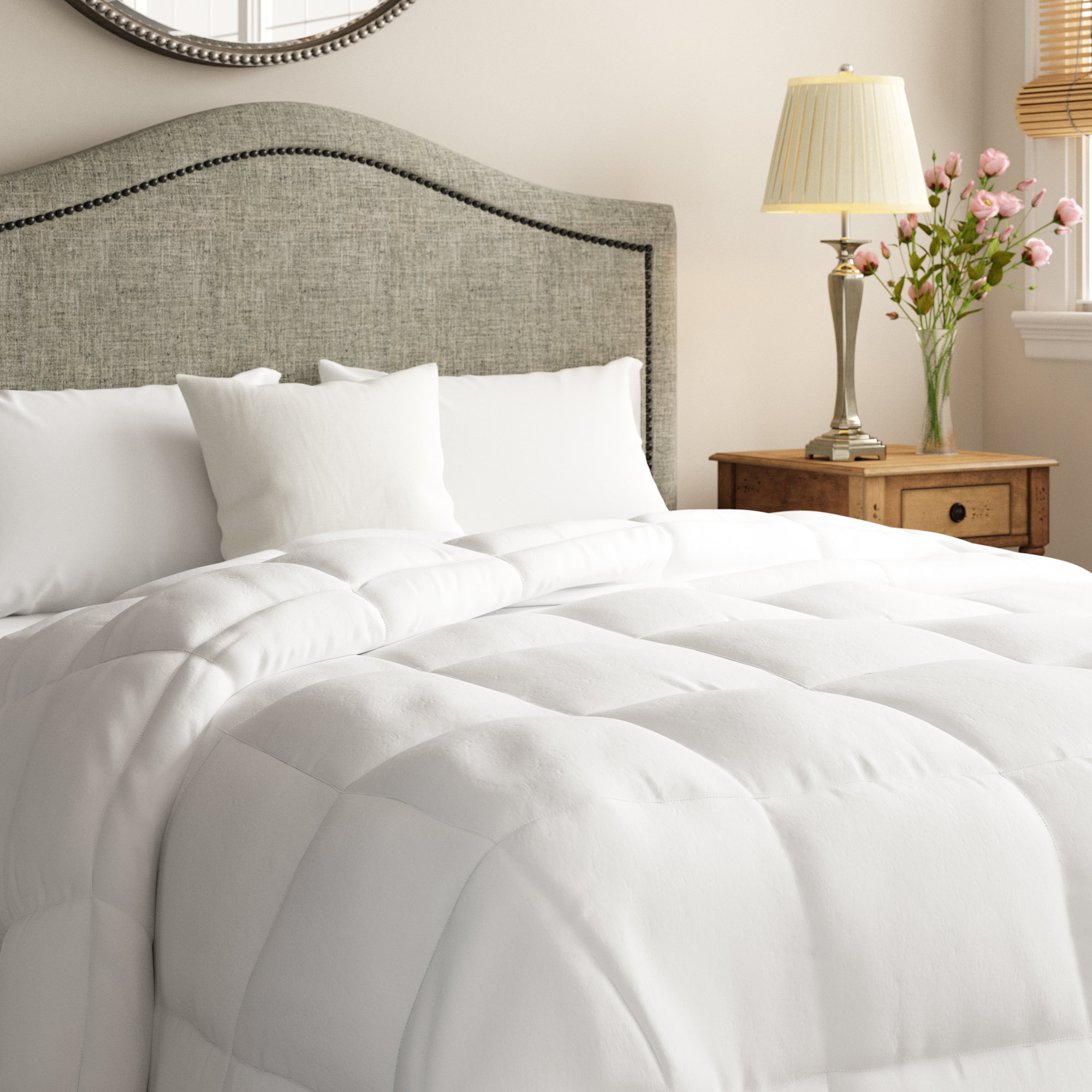 Alwyn Home Winter Polyester Down Alternative Comforter Extra Filled ...