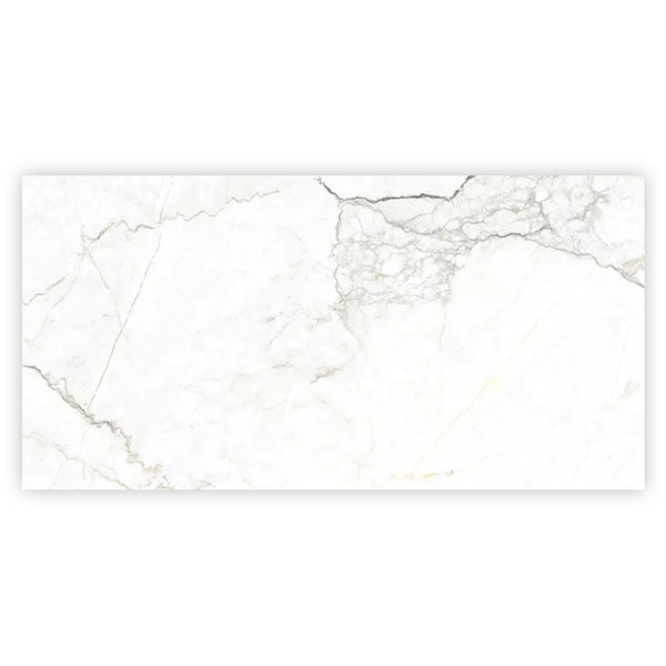 Apollo Tile Splendour 24 X 48 In. Matte Pearl White With Grey Vein ...