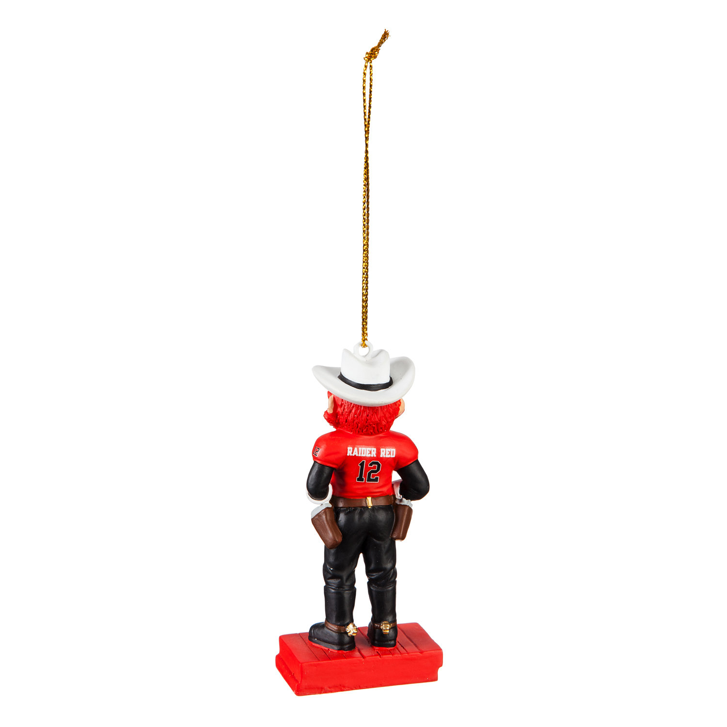 The Holiday Aisle® Texas Tech University Mascot Statue Hanging Figurine ...