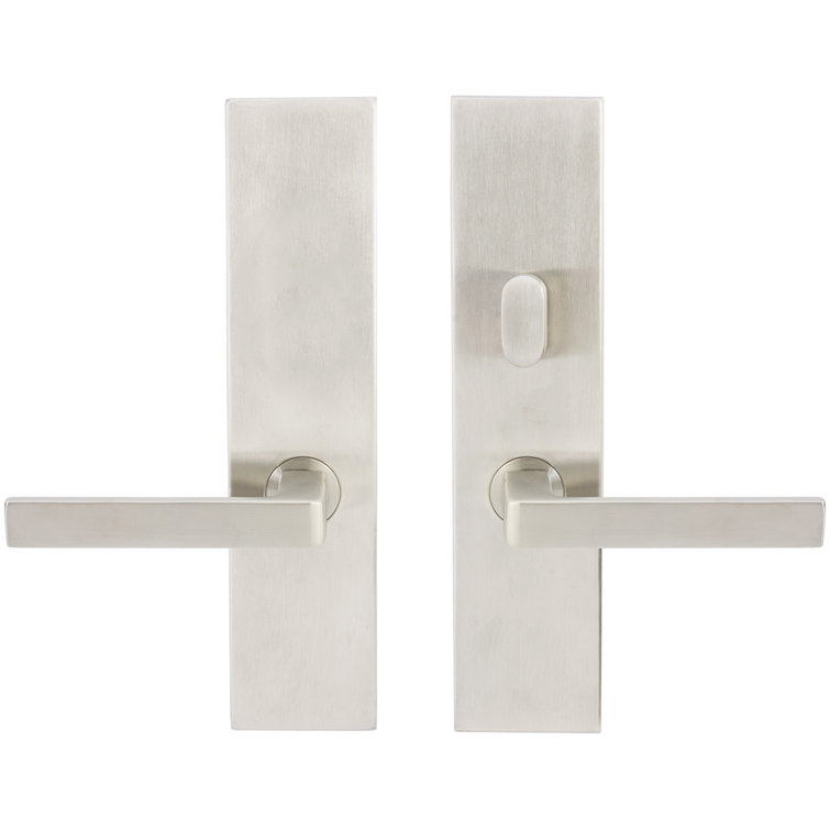 INOX® Complete Tokyo Entry Lever Set with Double Cylinder Deadbolt ...