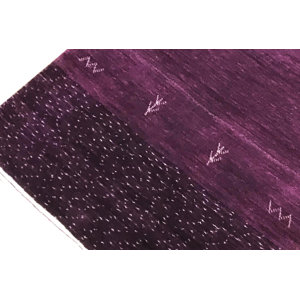 Bokara Rug Co., Inc. Hand-Knotted High-Quality Lilac Runner | Wayfair