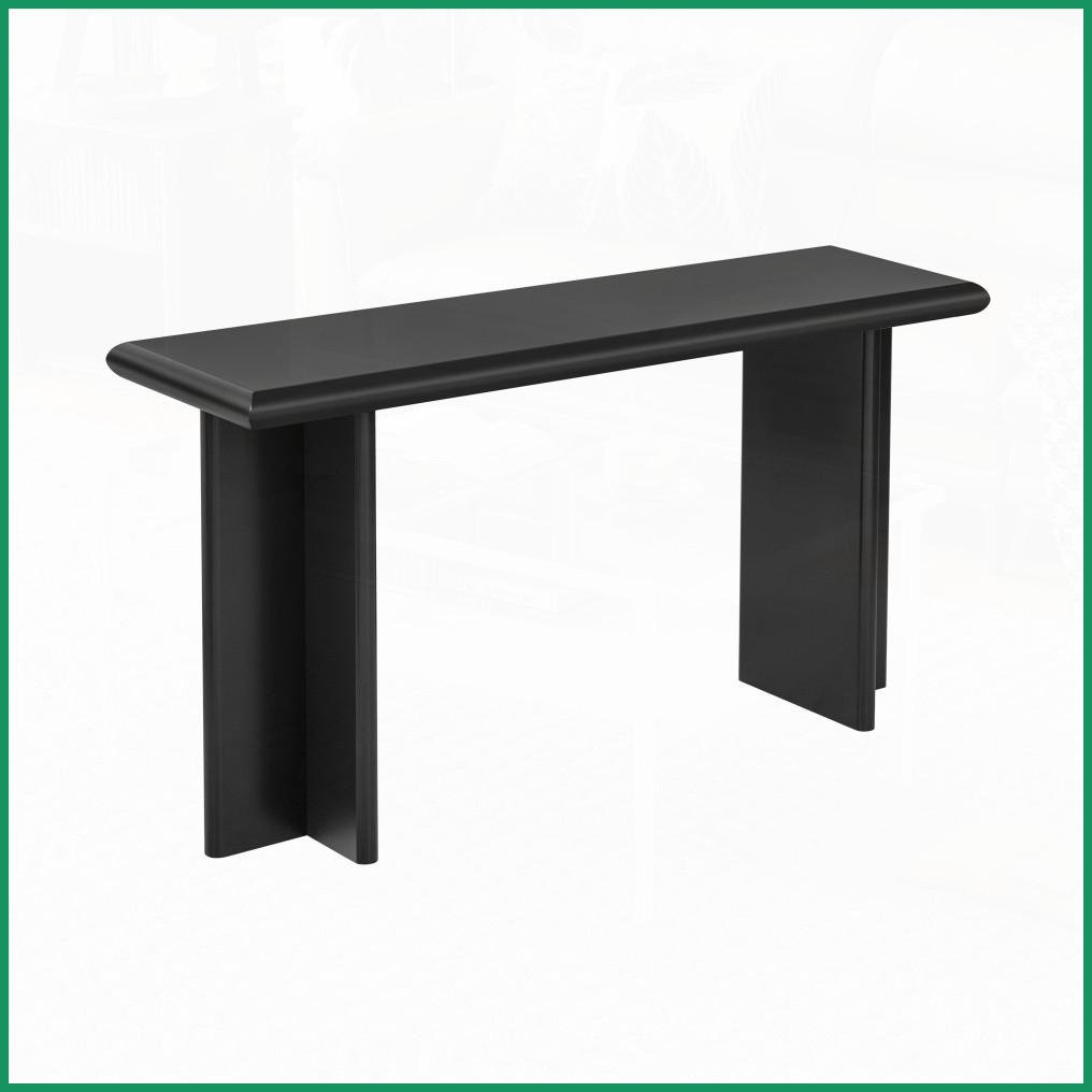 Latitude Run® Minimalist L-Shaped Leg Coffee Table for Entryway ...