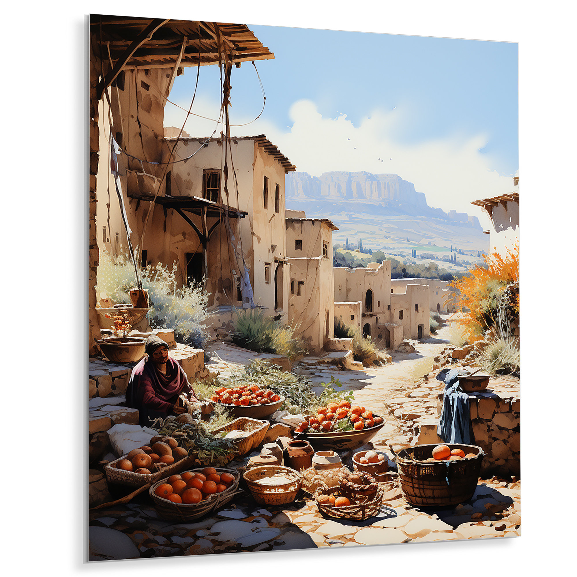 Winston Porter African Tribes Berber Market II - African Tribes Metal ...