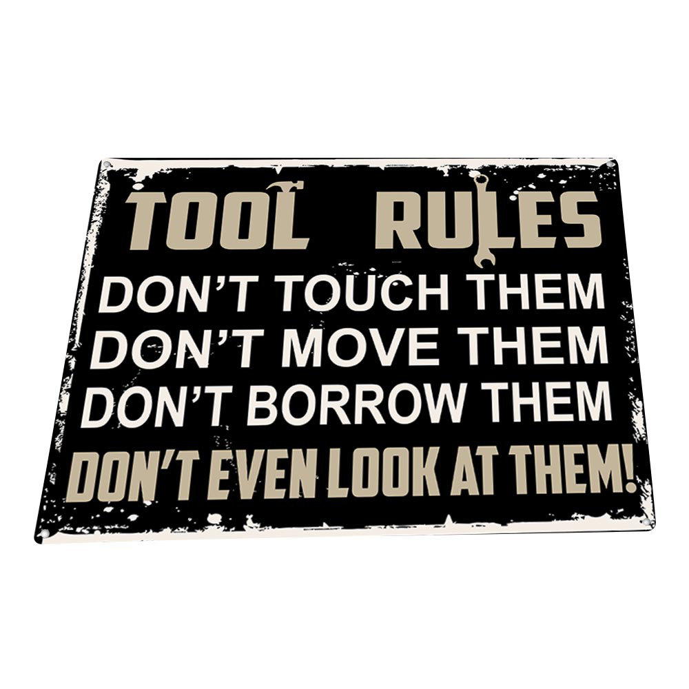 Trinx Tool Rules Sign - Wayfair Canada