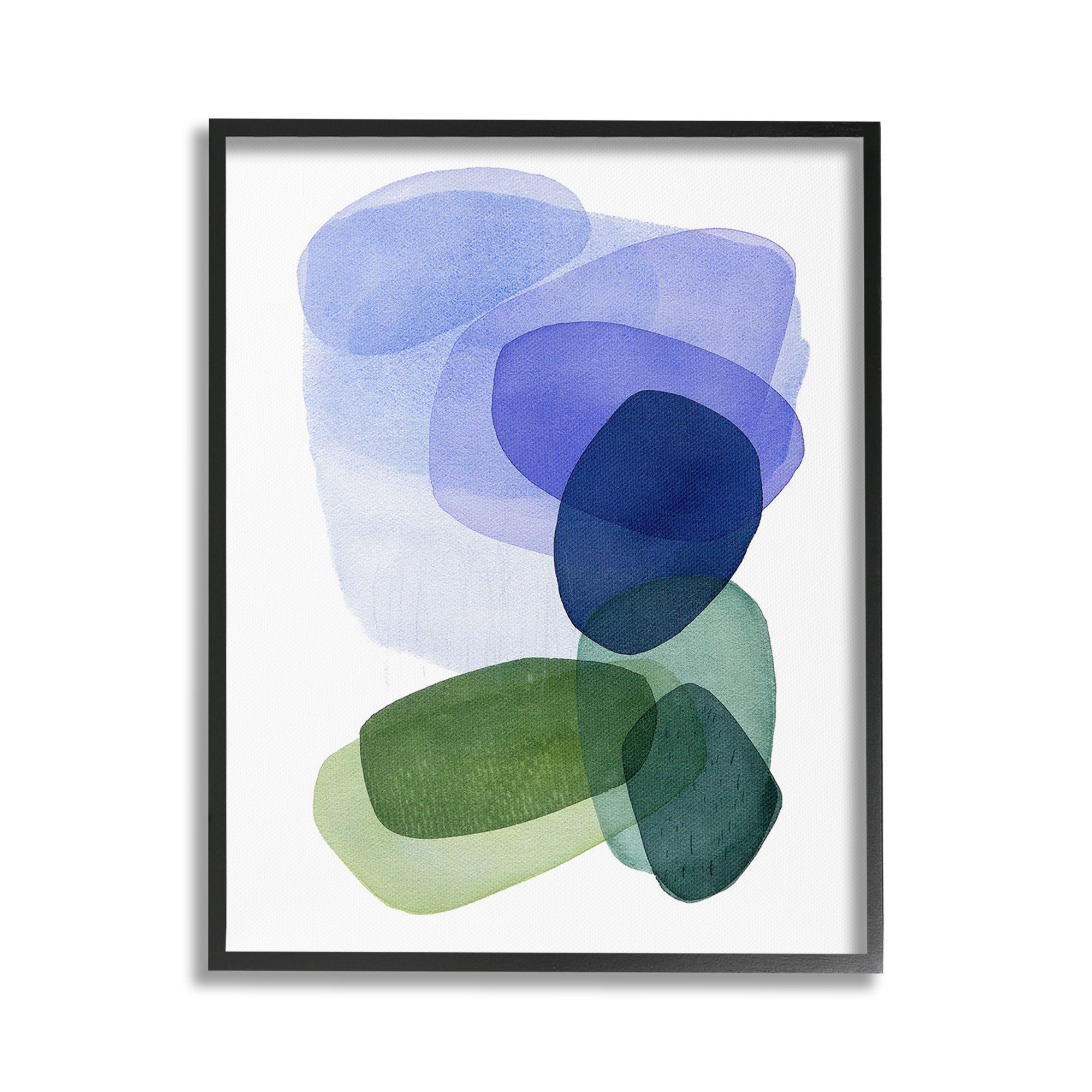 Orren Ellis " Layered Opaque Shapes " by Simone Christen on Canvas ...